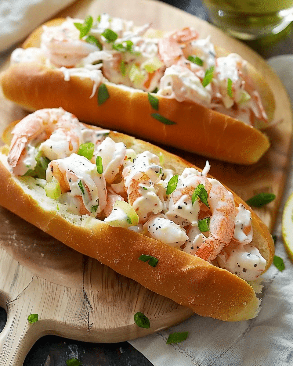 Shrimp Rolls with New England–Style Dressing - All Recipes Made