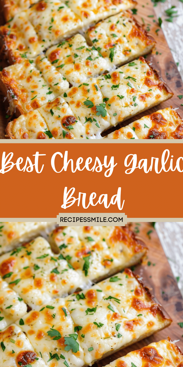 Best Cheesy Garlic Bread - All Recipes Made