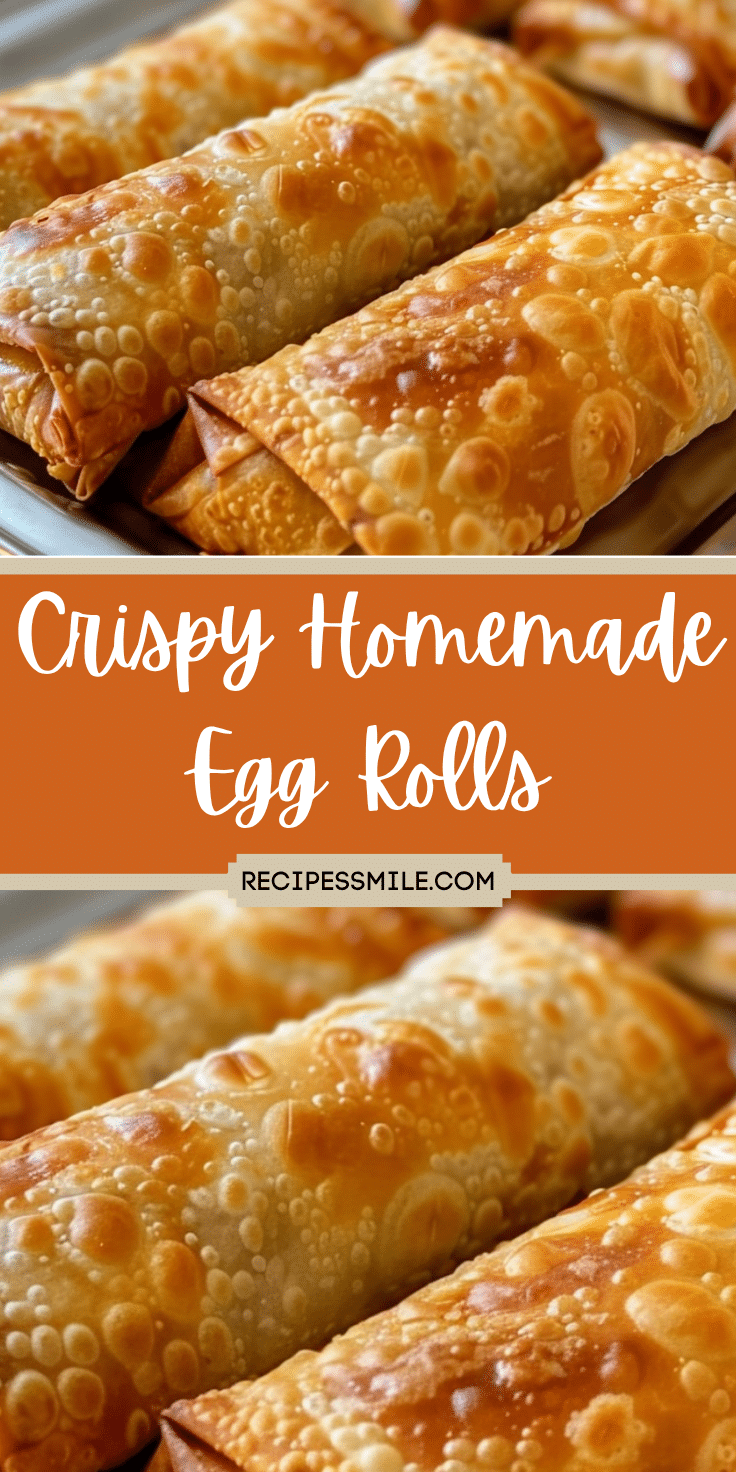 Crispy Homemade Egg Rolls - All Recipes Made