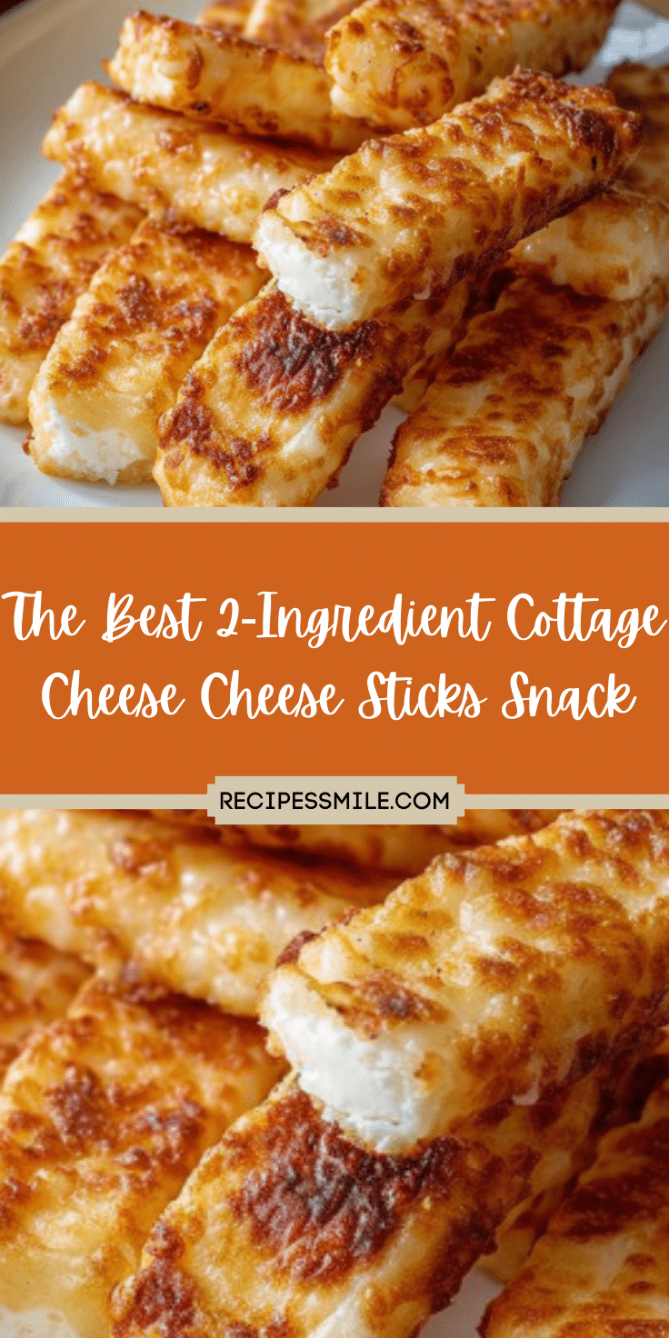 2-Ingredient Cottage Cheese Cheese Sticks - All Recipes Made