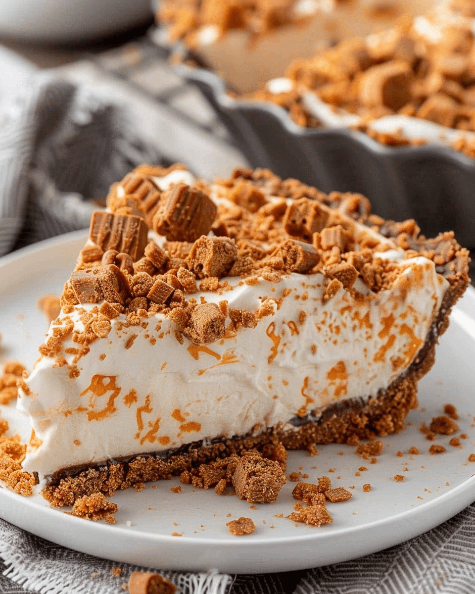 Creamy Butterfinger Pie - All Recipes Made