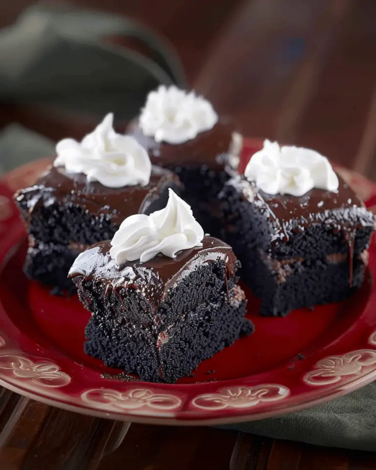 Sinful Triple Chocolate Fudge Poke Cake - All Recipes Made