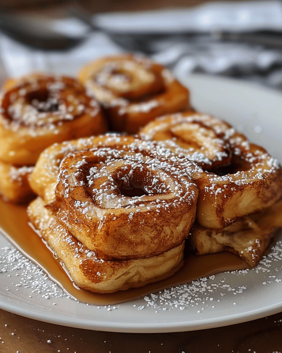 Cinnamon Roll French Toast - All Recipes Made