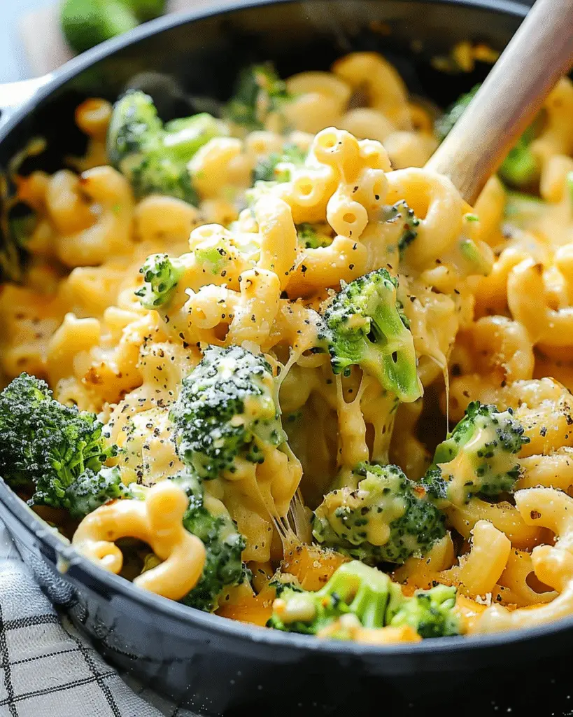 Healthy Broccoli Mac and Cheese - All Recipes Made