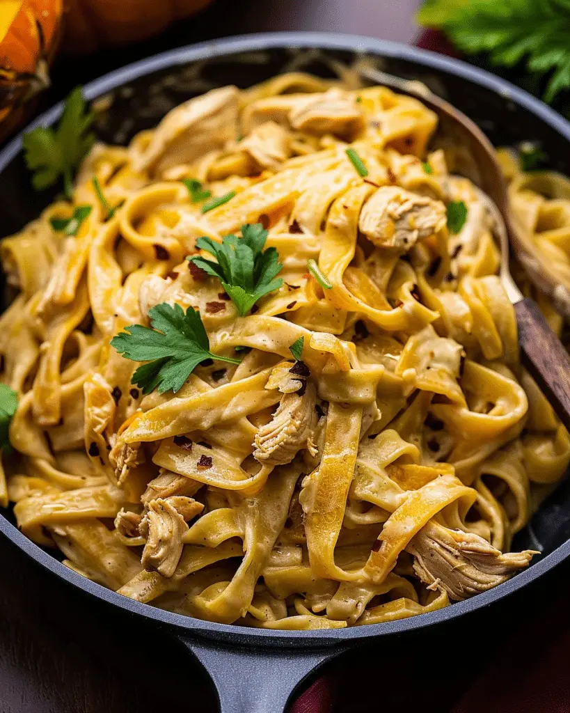 Chicken-Pumpkin Alfredo - All Recipes Made