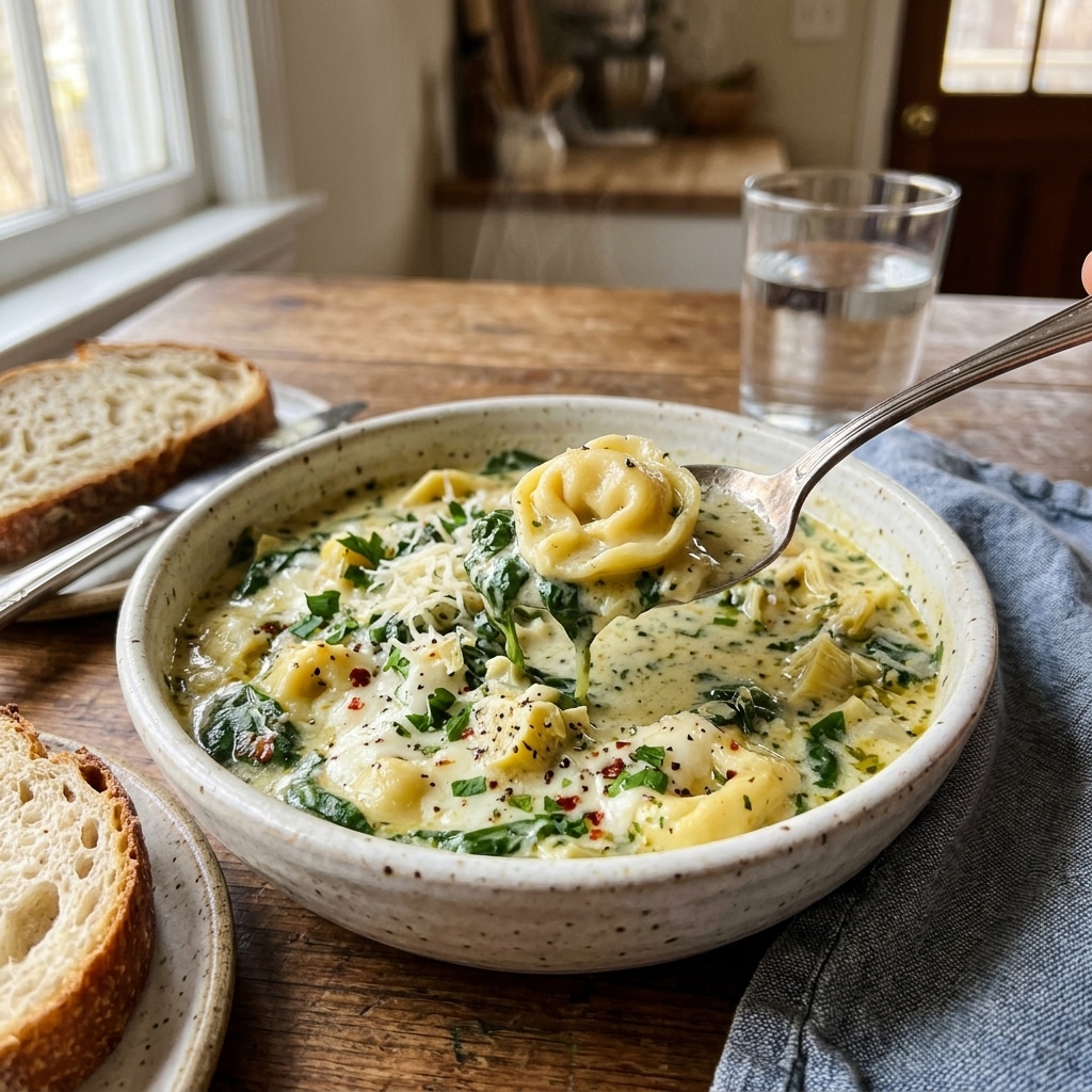 Creamy Spinach Artichoke Soup - All Recipes Made