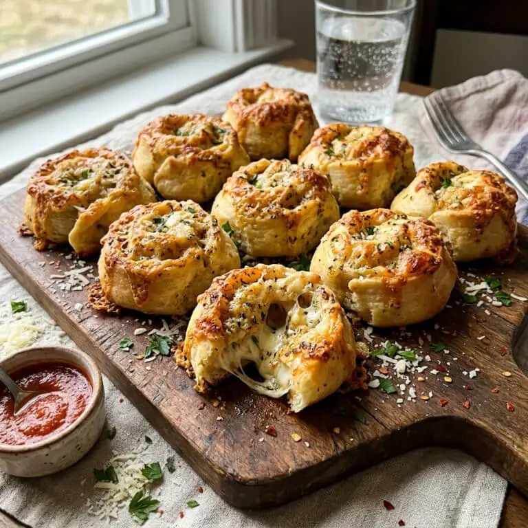 Garlic Parmesan Pizza Rolls - All Recipes Made