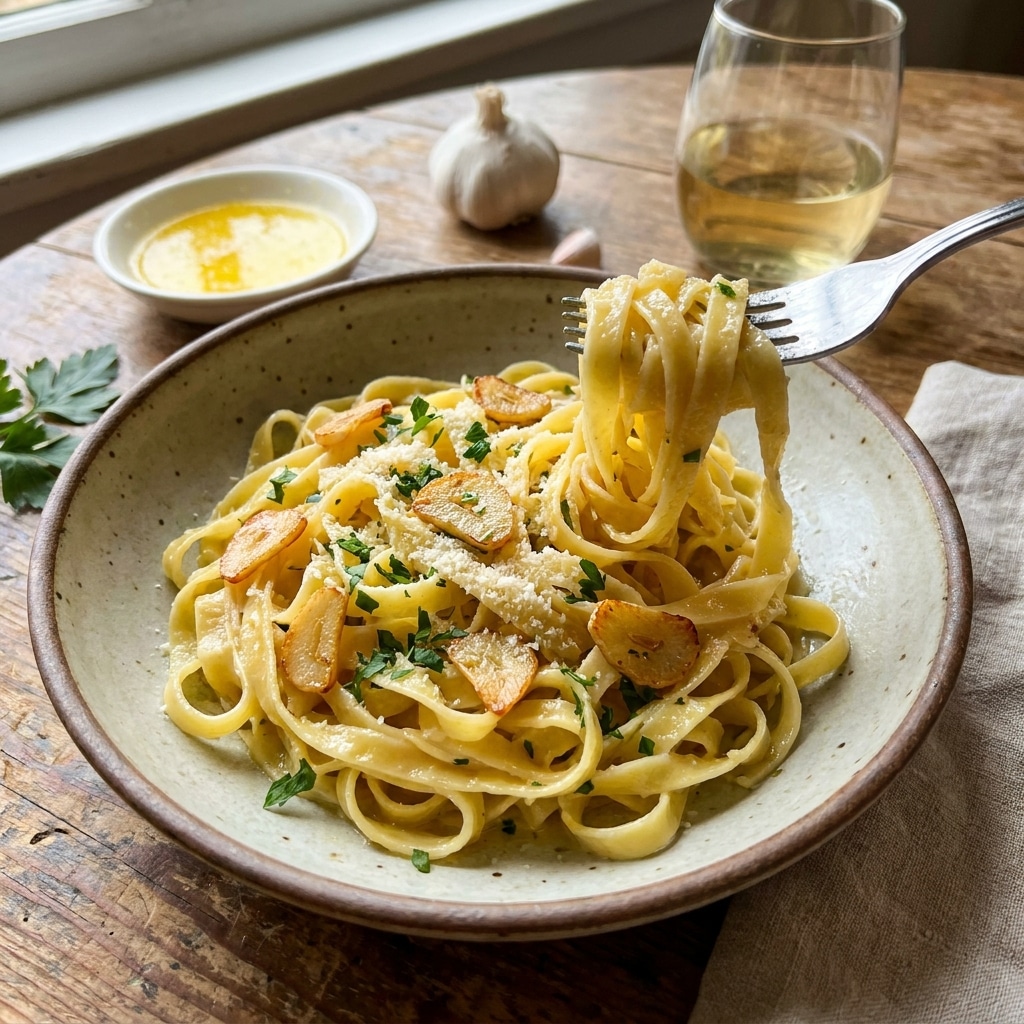 20-Minute Garlic Butter Pasta - All Recipes Made