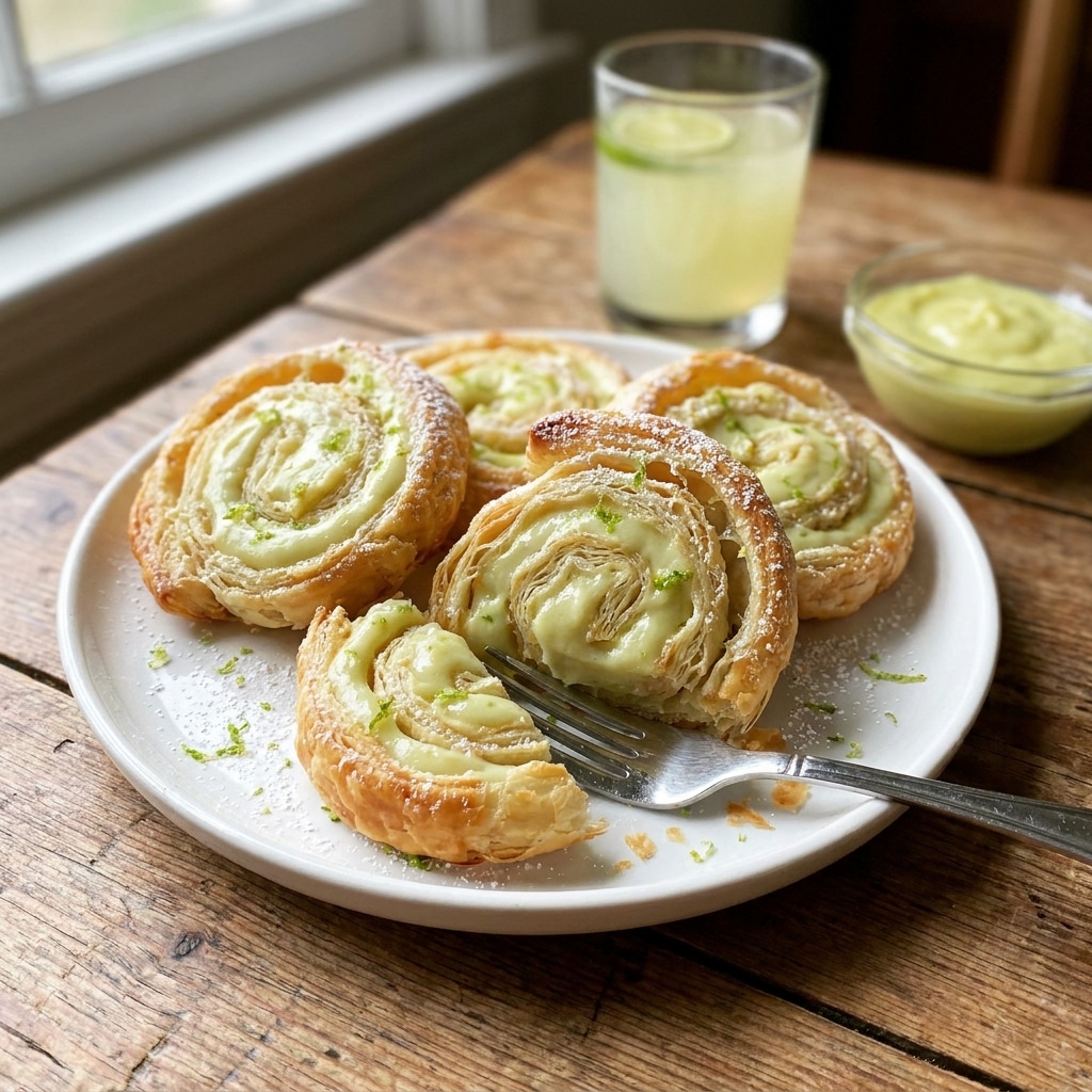 Key Lime Pie Rolls with Graham Cracker Crust - All Recipes Made